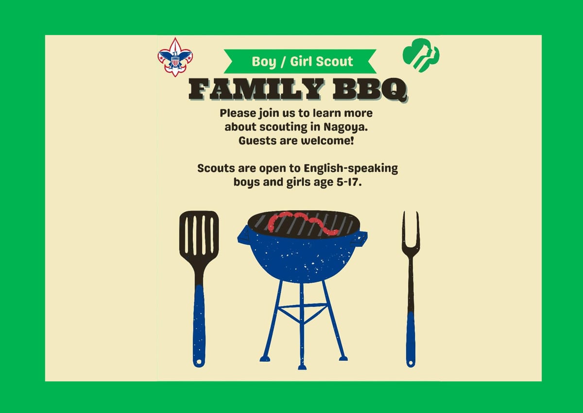 Boy and Girl Scout Community BBQ June 23!