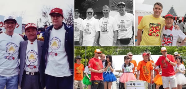 Chubu Walkathon May 18 at Meijo Koen